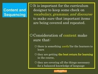 Ch 1 Overview of Language Curriculum Design.ppt