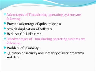 chapter 1 intoduction to operating system | PPT