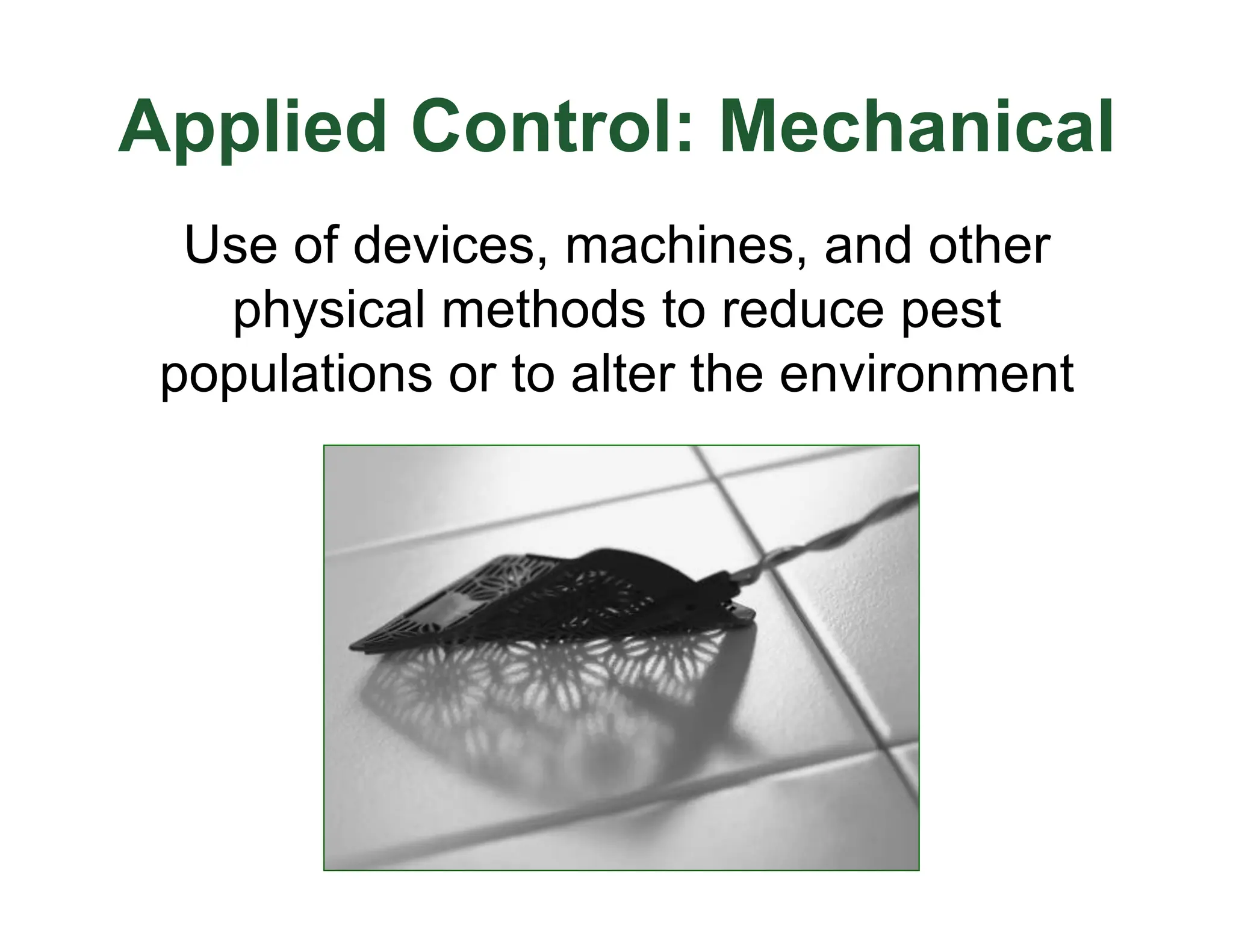 Pest Management and Control PowerPoint presentation | PDF