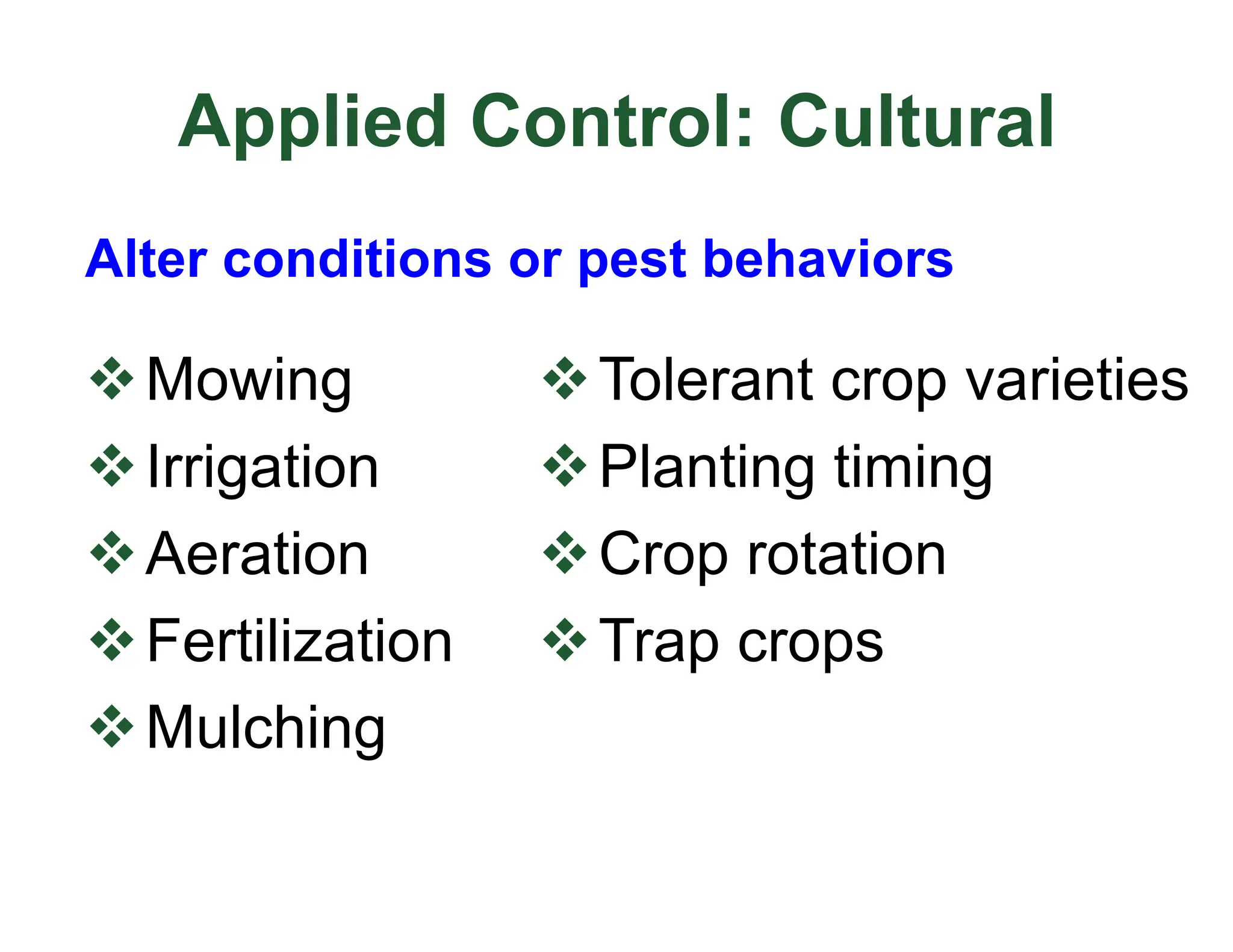 Pest Management and Control PowerPoint presentation | PDF