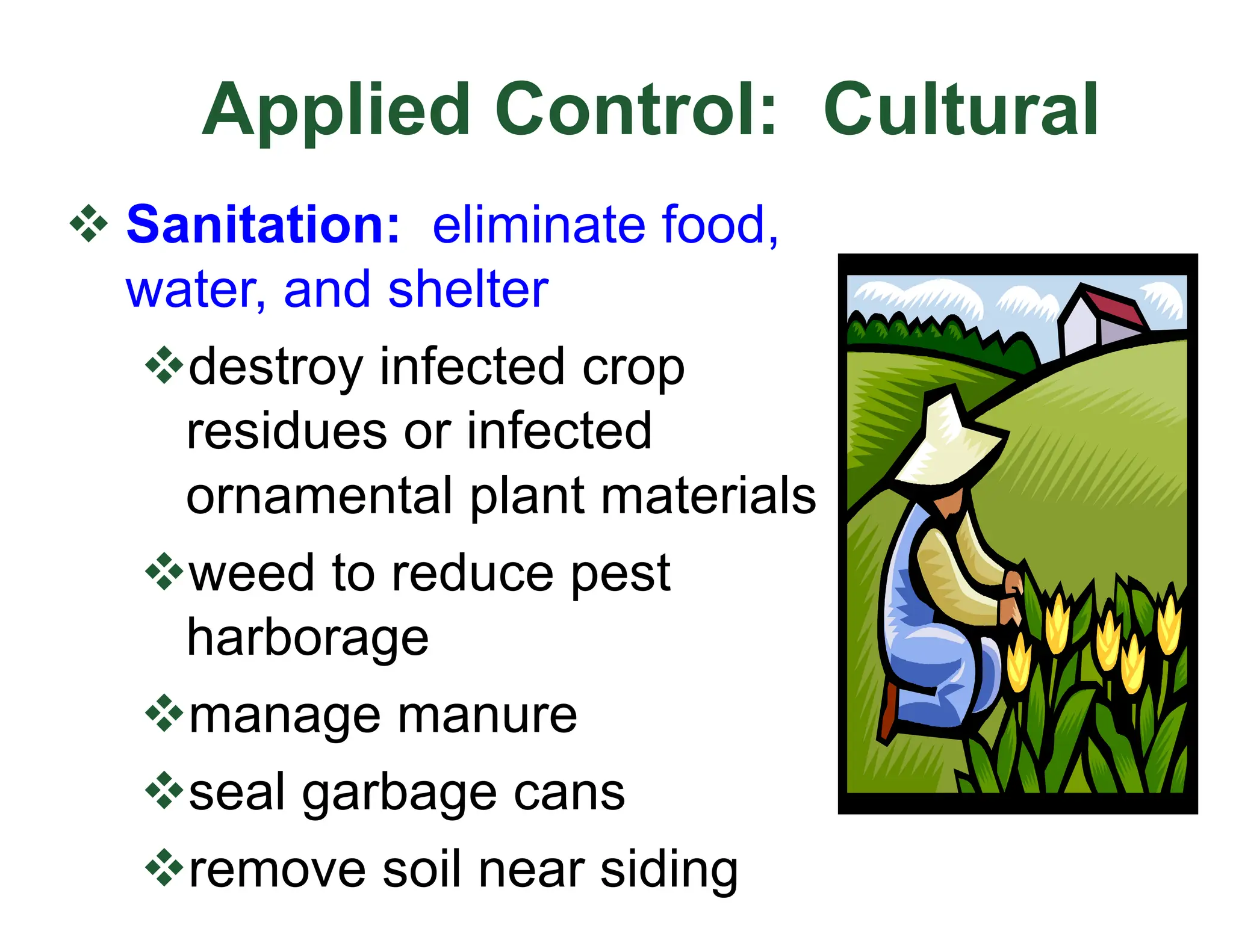 Pest Management and Control PowerPoint presentation | PDF