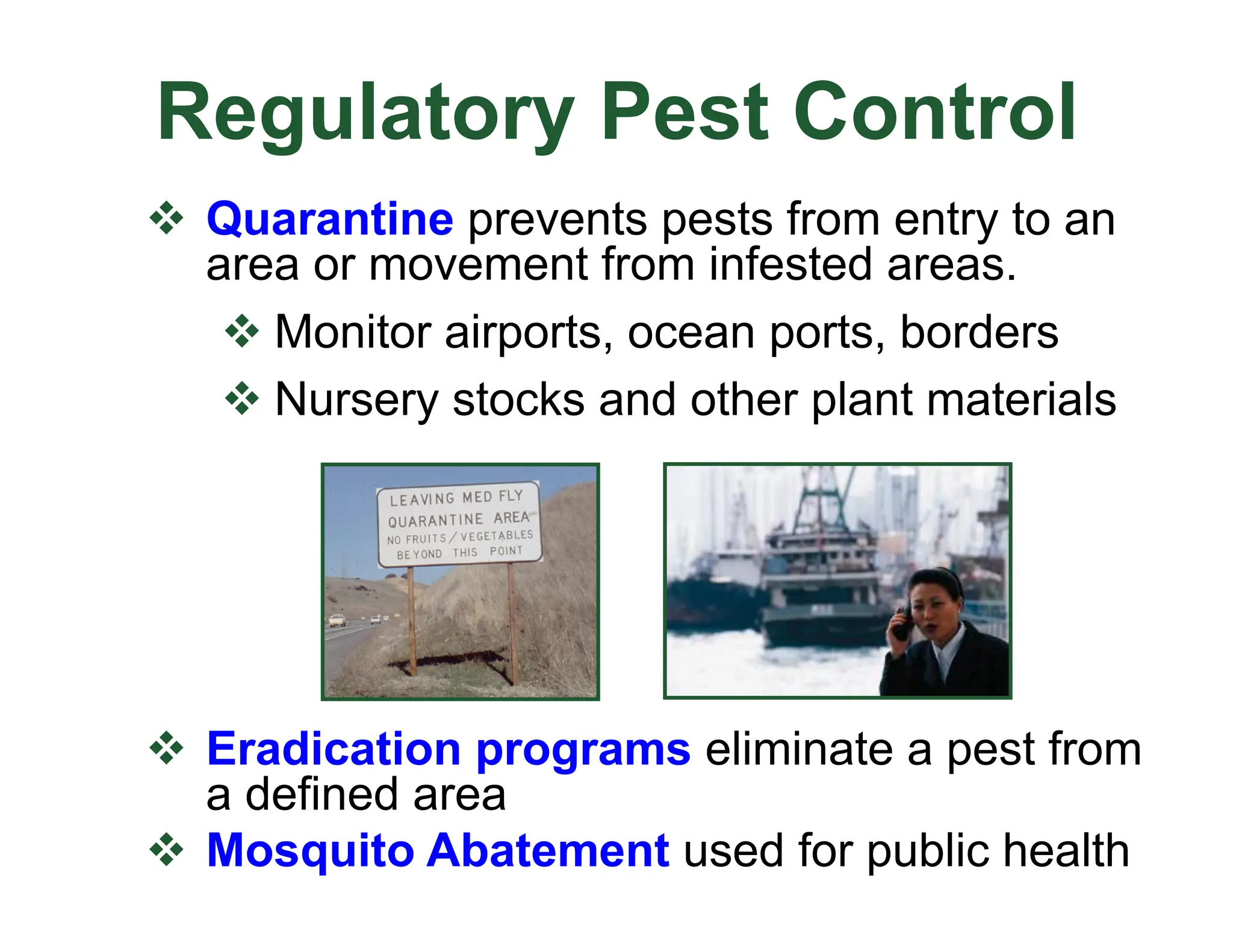 Pest Management and Control PowerPoint presentation | PDF