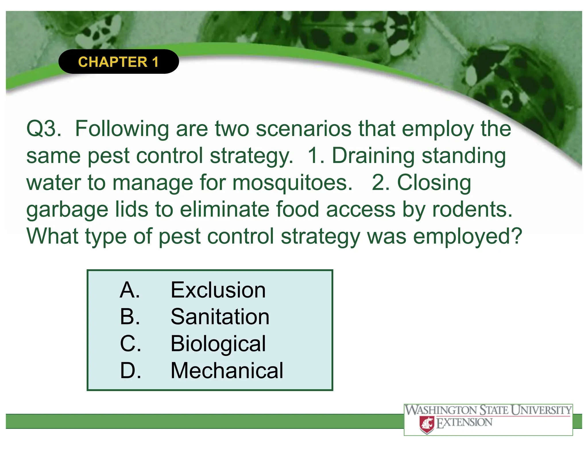 Pest Management and Control PowerPoint presentation | PDF