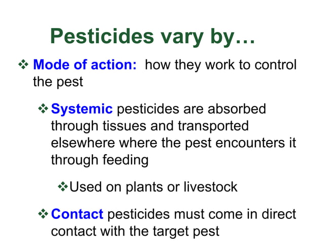 Pest Management and Control PowerPoint presentation | PDF