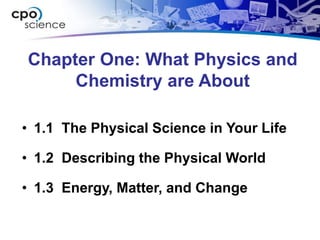 introduction of Ch1PhysicsAndChemSection1.ppt