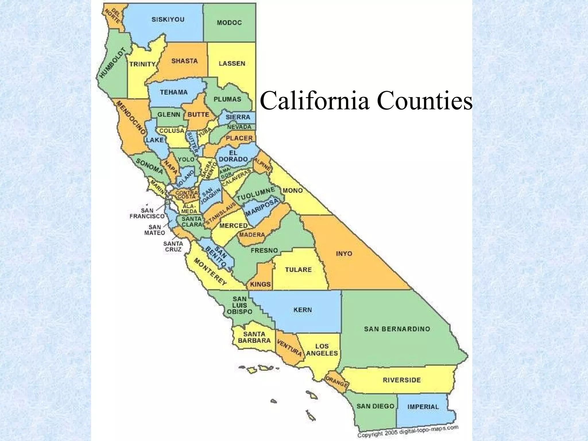 Ch 1 physiogeographic_regions_of_california | PPT
