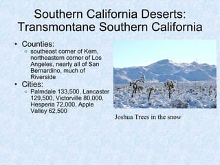 Ch 1 physiogeographic_regions_of_california | PPT