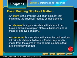 Introduction to Chemistry for grade 10 Chemistry | PDF