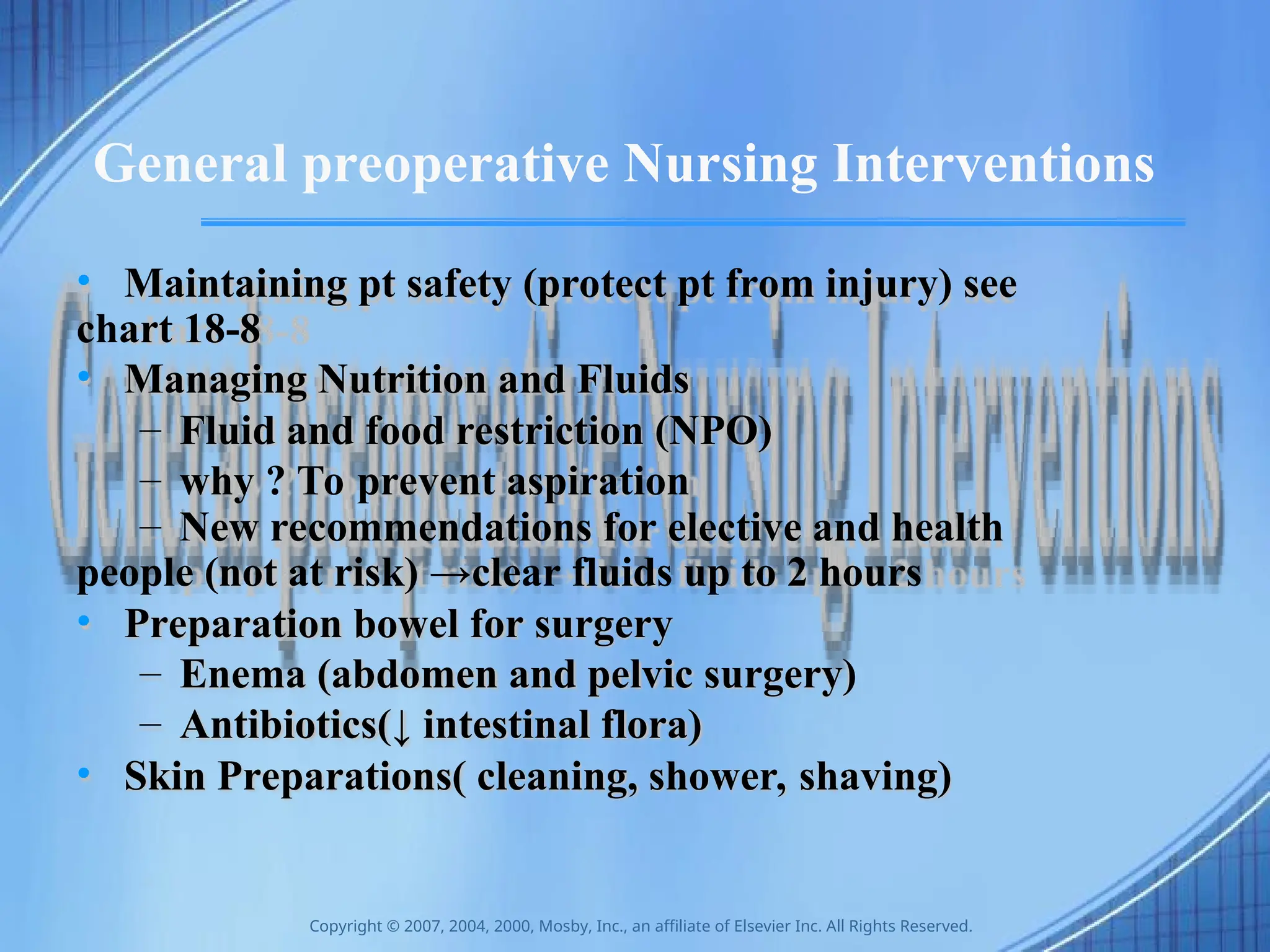 Preoperative Nursing Management .ppt