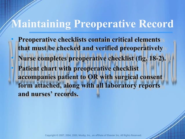 Preoperative Nursing Management .ppt
