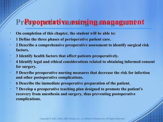 Preoperative Nursing Management .ppt