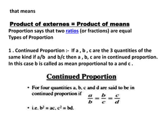 Ch1 ratio and proportion | PPTX