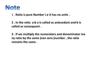 Ch1 ratio and proportion | PPTX