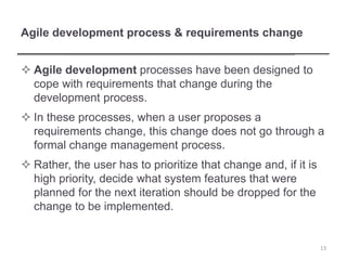 Requirements change - requirements engineering | PPT