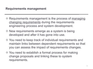 Requirements management planning & Requirements change management | PPTX