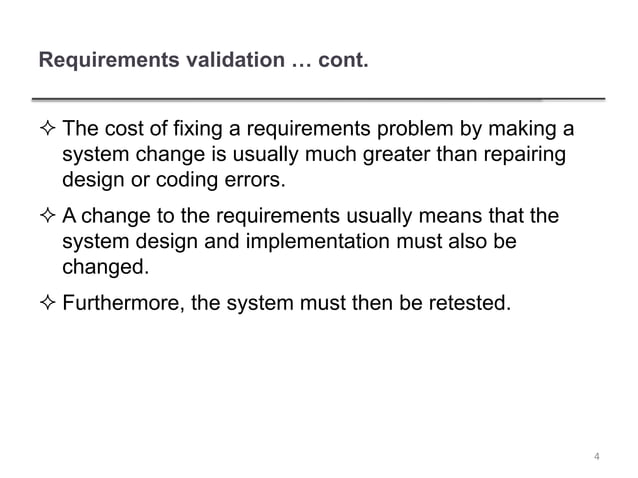 Requirements validation - requirements engineering | PPTX | Internet ...