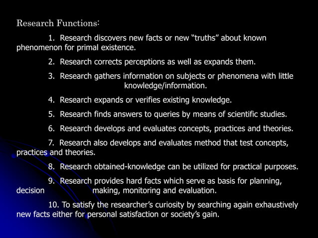 Chapter 1 Research Perspective | PPT