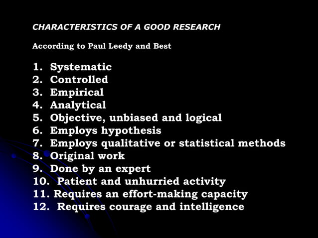 Chapter 1 Research Perspective | PPT