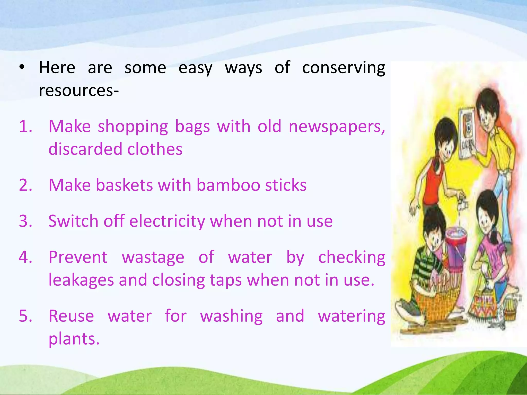 RESOURCES CLASS 8 | PPTX