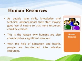 RESOURCES CLASS 8 | PPTX