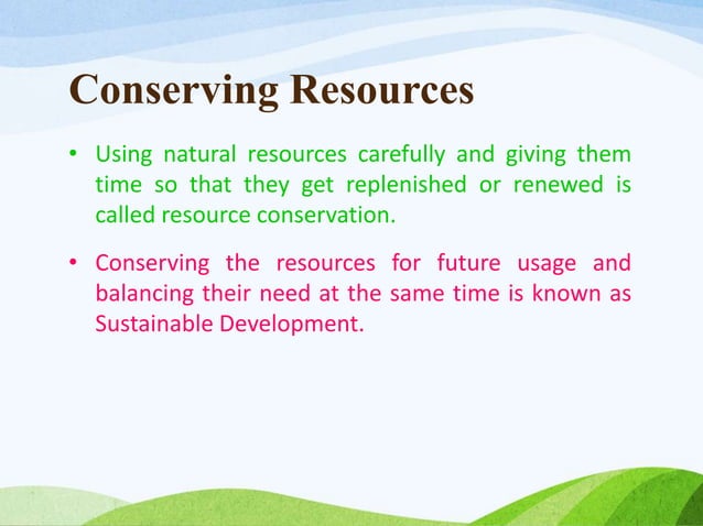 RESOURCES CLASS 8 | PPTX