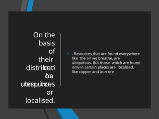 Ch 1 Resources 2 social science class 10 th | PPT