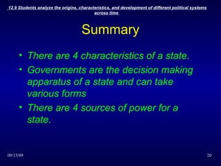 Ch 1 Sec 1 And 2 | PPT | Political Issues & policy | Politics