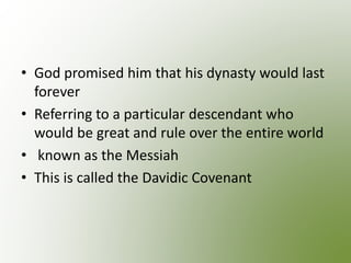 Ch 1 Sec 2 "The History of Israel" | PPT | Free Download