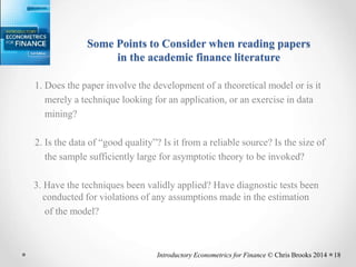 Econometrics | PPT