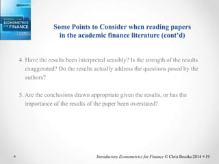Econometrics | PPT