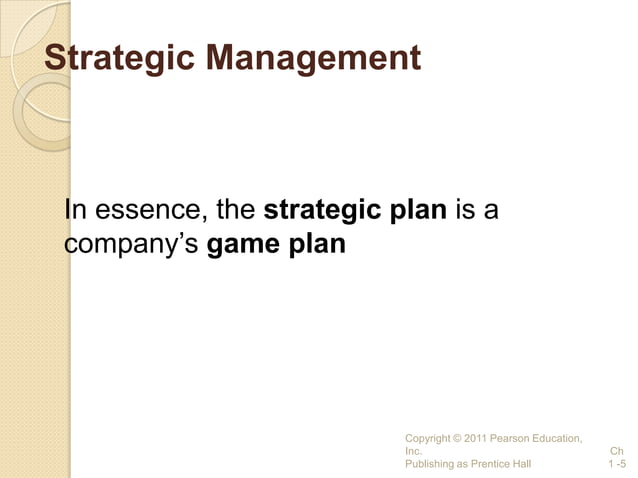 introduction of strategic management | PPTX