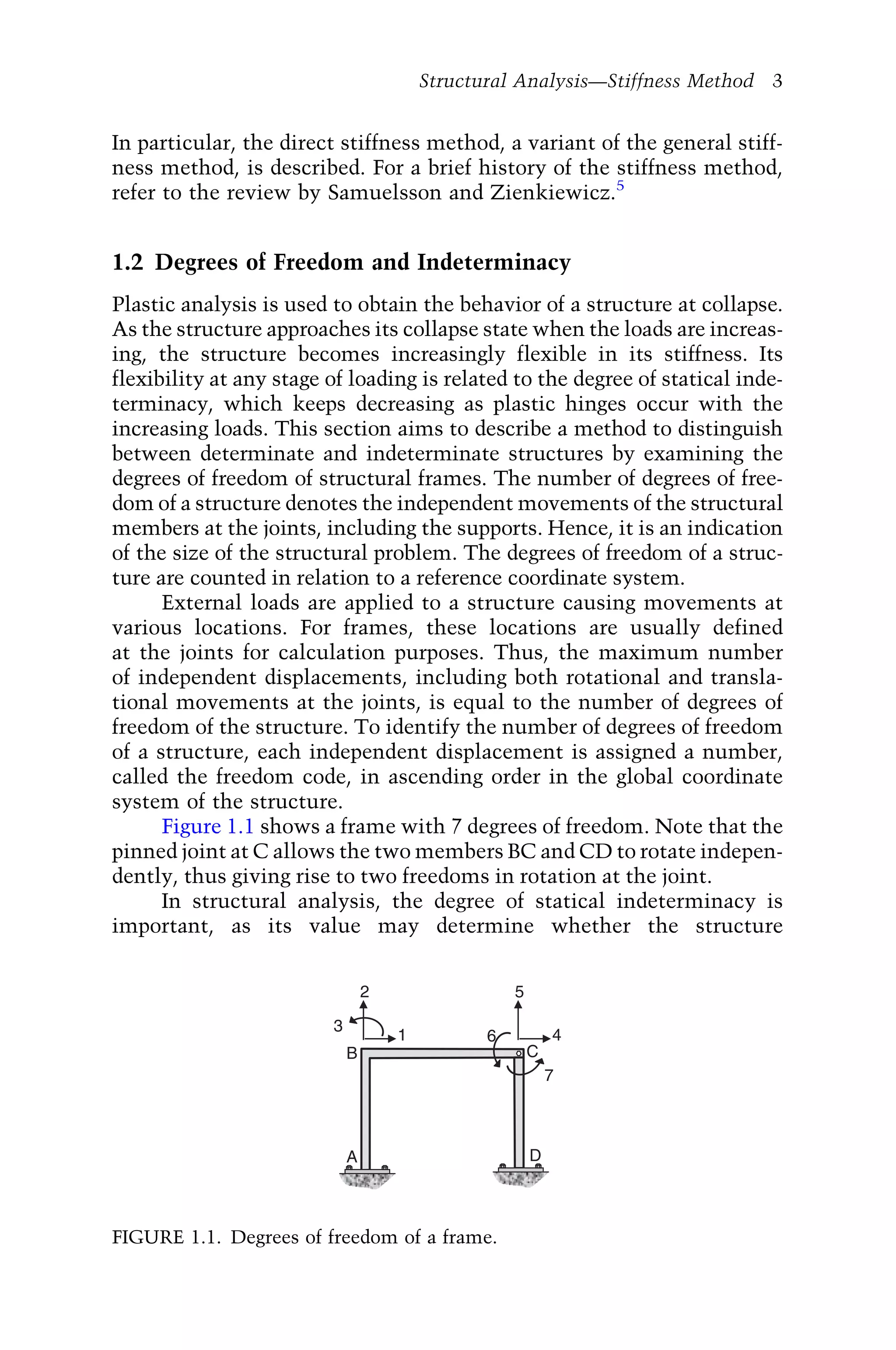 Ch 1 structural analysis stiffness method | PDF
