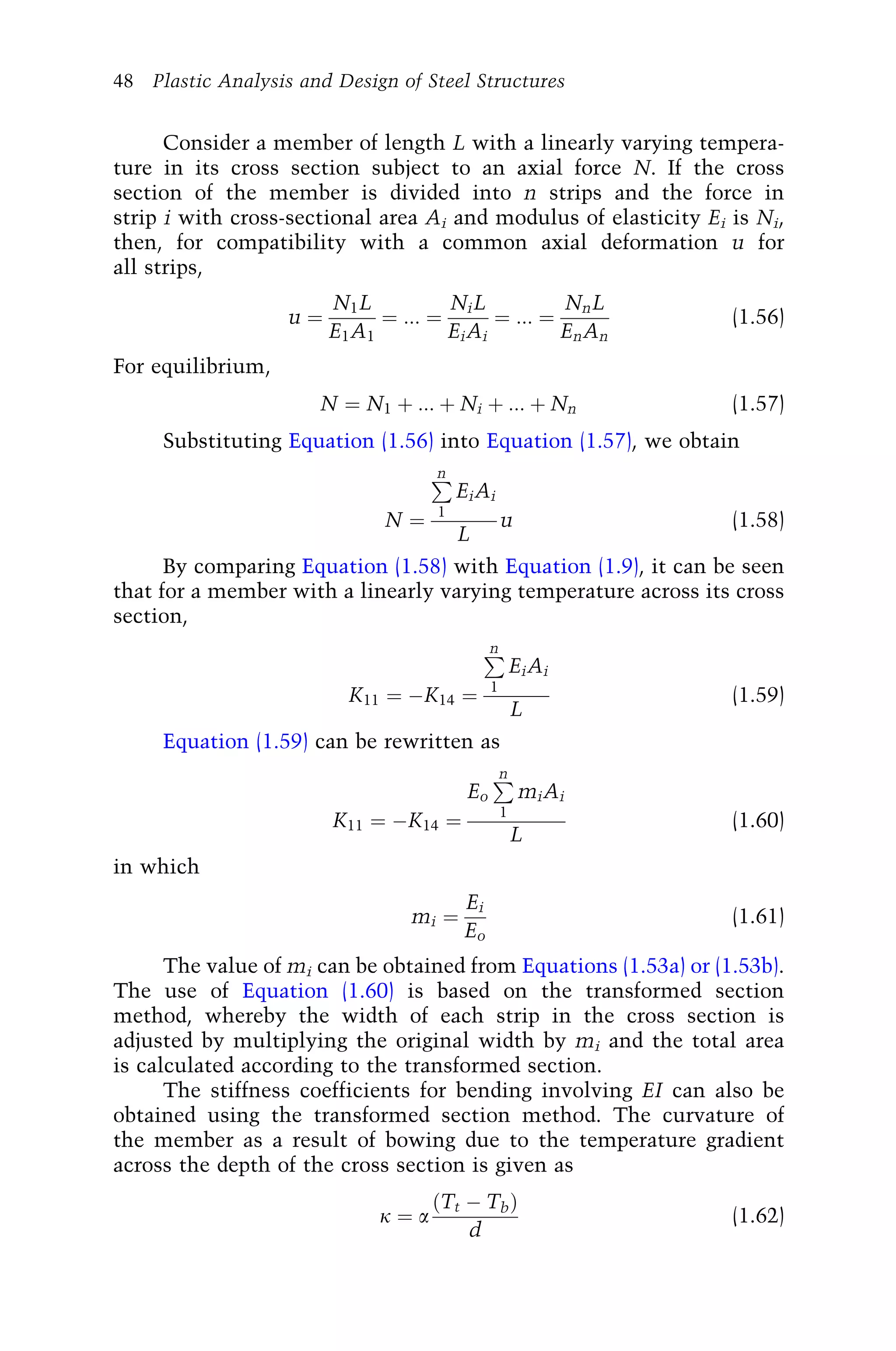 Ch 1 structural analysis stiffness method | PDF