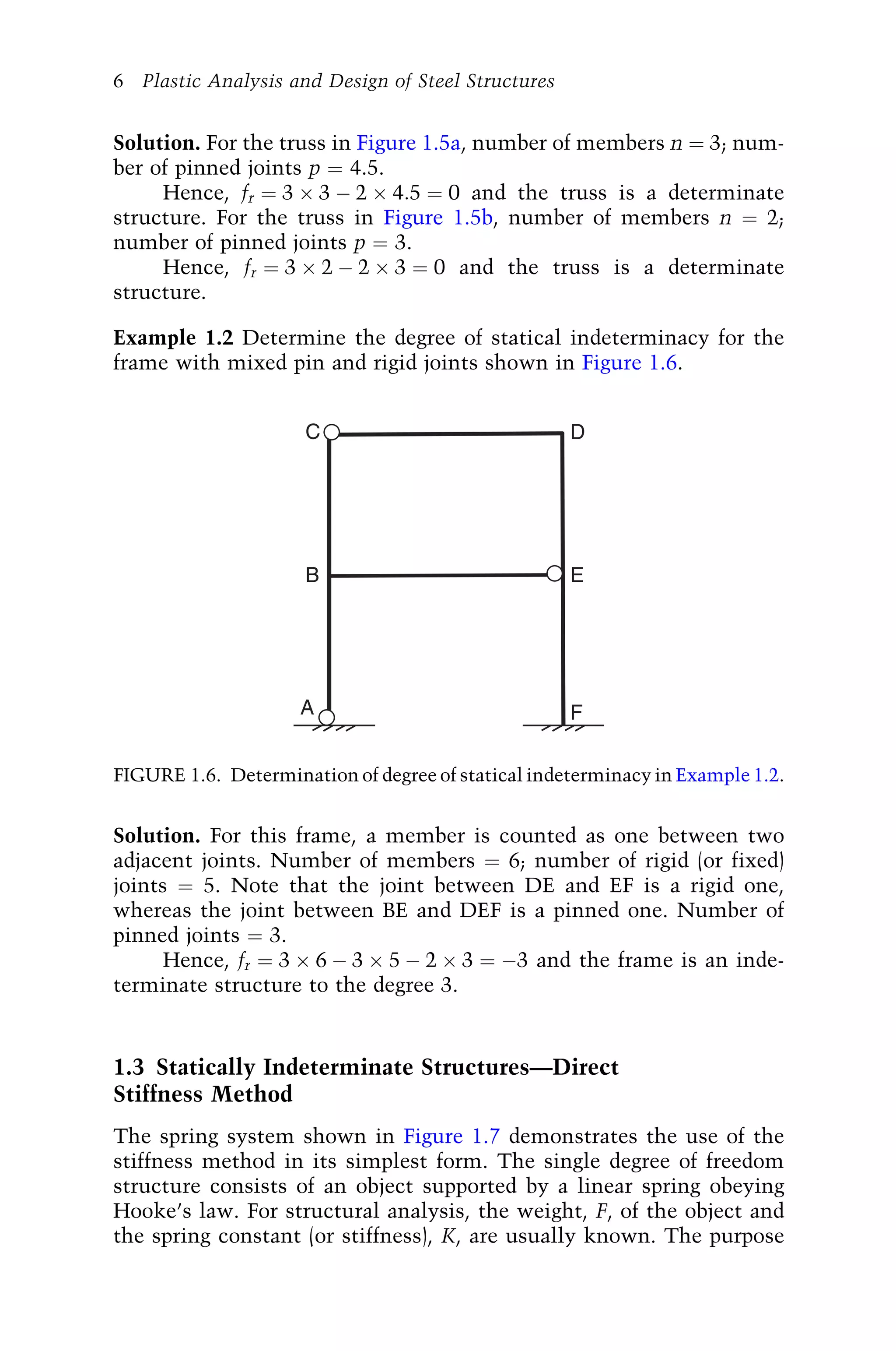 Ch 1 structural analysis stiffness method | PDF