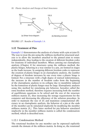 Ch 1 structural analysis stiffness method | PDF