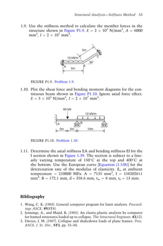 Ch 1 structural analysis stiffness method | PDF