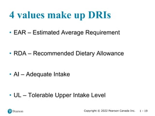 Nutrition Chapter1 | PPTX
