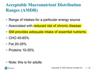 Nutrition Chapter1 | PPTX