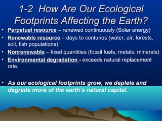 1-1 Sustainablility Notes | PPT