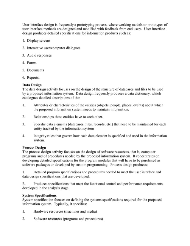 System and System Information System | PDF