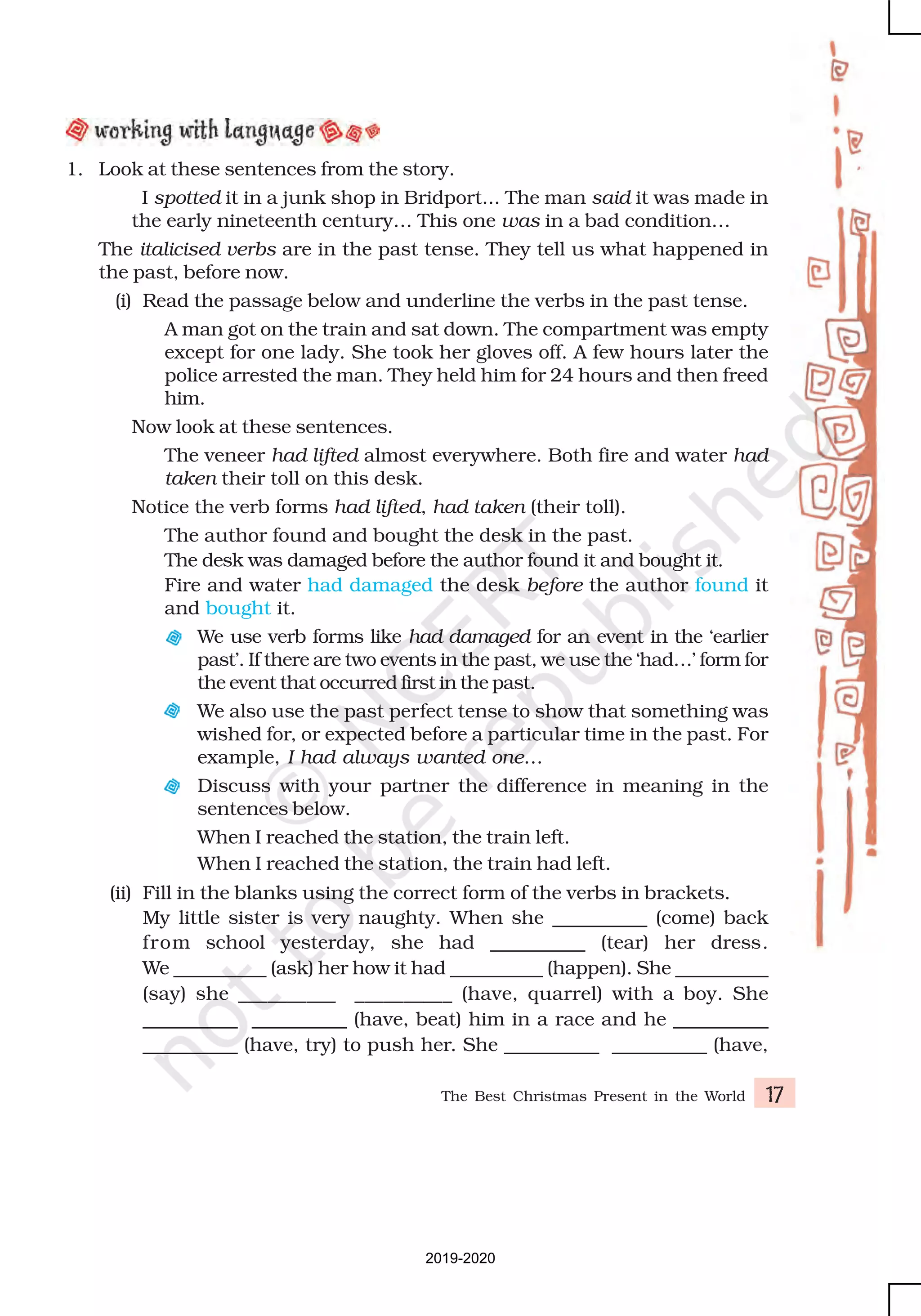 Ch 1 The Best Christmas Present in the World & The Ant and the Cricket ...