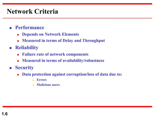 Chapter 1 Introduction (Data Communication by Forouzan) | PPT | Computer Networking | Computing