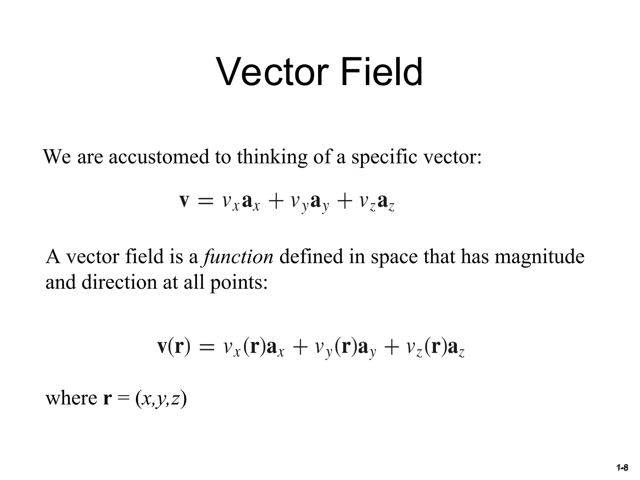 Chapter one Vector Analysis electromagnetics | PPT