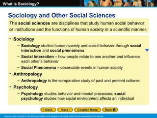 ch1 What is sociology.ppt Introduction to sociology | PPT