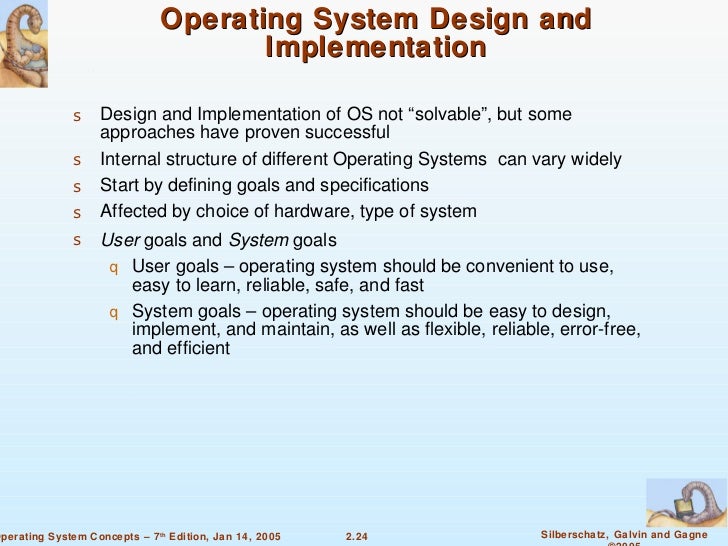 Chapter 2 - Operating System Structures