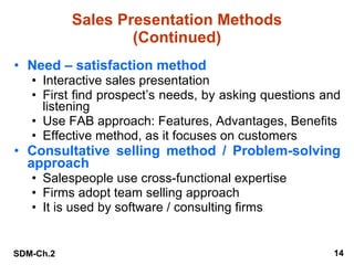 Ch2: Personal Selling: Preparation and Process | PPT