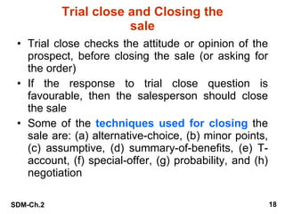 Ch2: Personal Selling: Preparation and Process | PPT