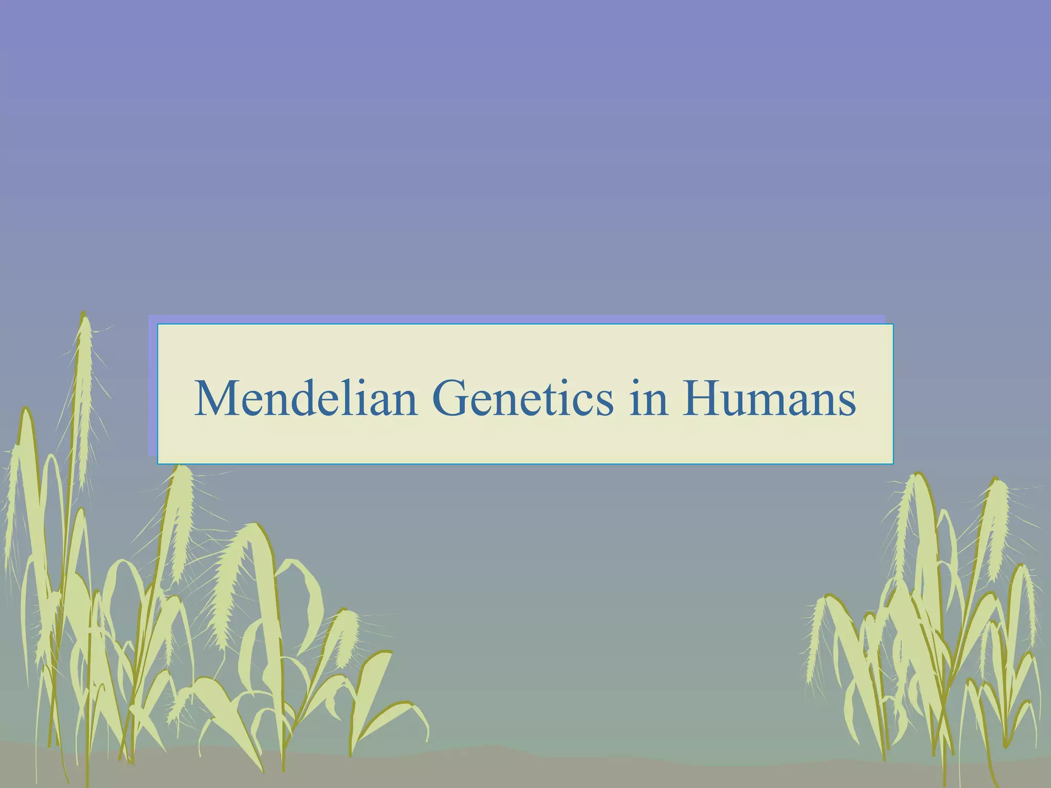 mendelian genetics | PPT | Genetics | Science