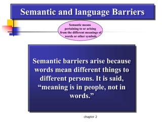 Barriers to Communication | PDF
