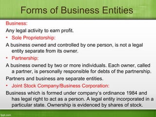 Introduction to Financial Statements and Other Financial Reporting ...
